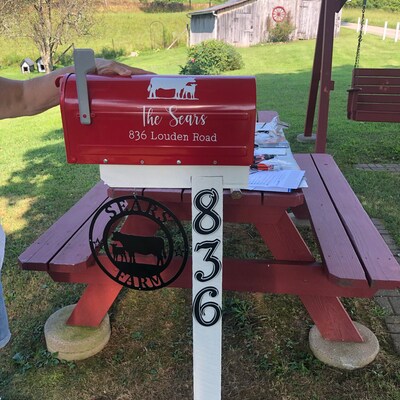 Cow Calf Metal Sign, Custom Cow/calf, Farmer Sign, Personalized ...