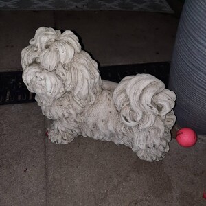 Cockapoo Puppy Dog Stone Statue Animal Garden Outdoor - Etsy