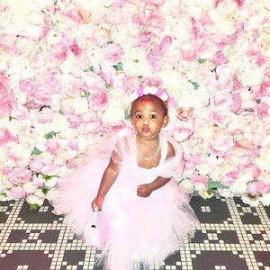 Lavender Pink Princess Flower Birthday Photoshoot Baby Girl - Etsy Canada