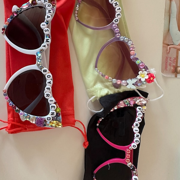 GUTS World Tour Olivia Rodrigo Inspired Bejeweled Sunglasses get Him ...