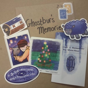 Dream SMP Disc Stickers L'manburg Kinoko Kingdom Las - Etsy