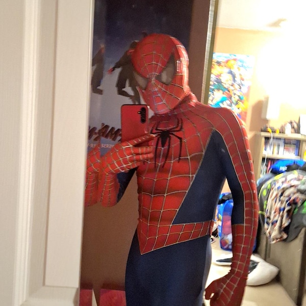 Raimi Spider-man Faceshell: Resin Eye Frames, Magnetic Lenses - Etsy