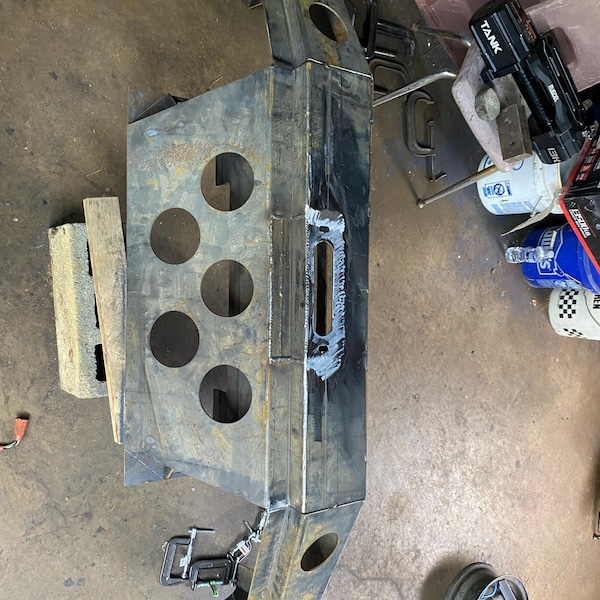 Land Rover LR3/LR4 Front Winch Bumper DXF CNC Build Files - Etsy