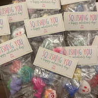 Squishing You A Merry Christmas Topper Squishy Christmas Printable ...