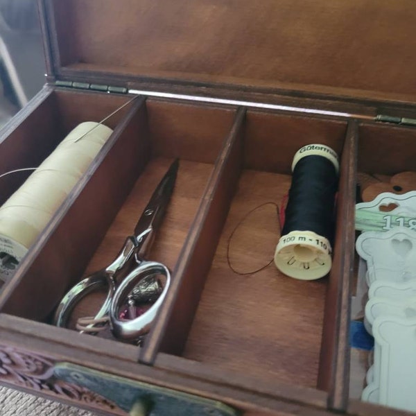 Embroidery Box for the Road. for Embroidery on the Road. Holds 40 ...