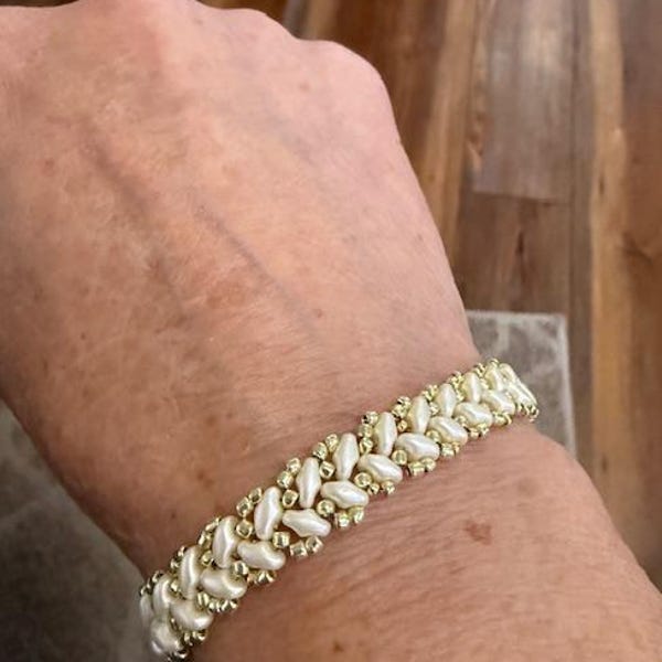 Multi Color Super Duo Bracelet Tutorial - Etsy