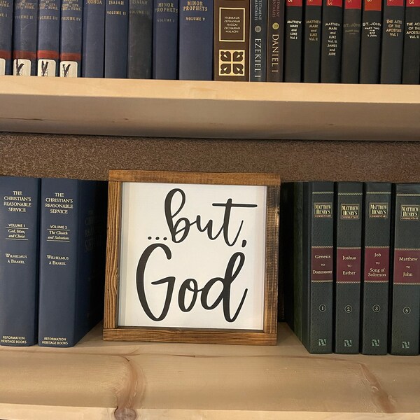 But God Wooden Sign - Christian Wall Decor - Etsy