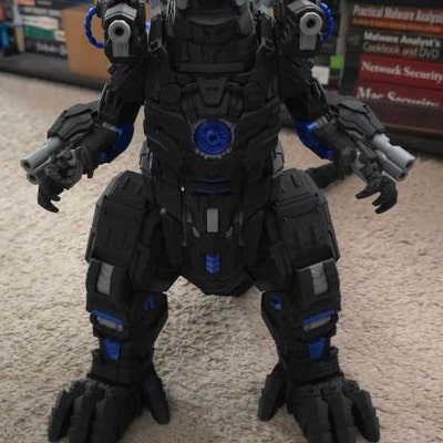 Mecha Godzilla Articulated 3D Print - Etsy