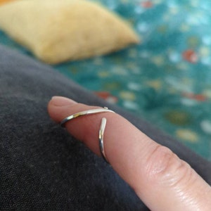 Arthritis Finger Splint Adjustable Solid Sterling Silver 925 - Etsy