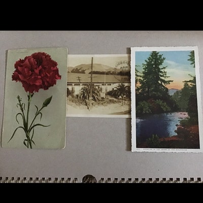 25 Antique and Vintage Postcards Random Lot From the 1920s Through '80s ...