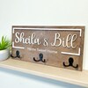 Personalized Key Holder for Wall, Family Name Key Holder, Family Day ...