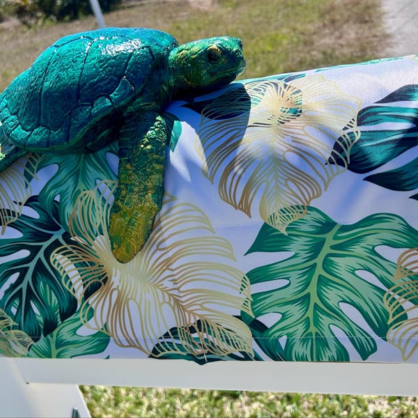 Toon Turtle Mailbox Topper - Customizable Colors! - Etsy