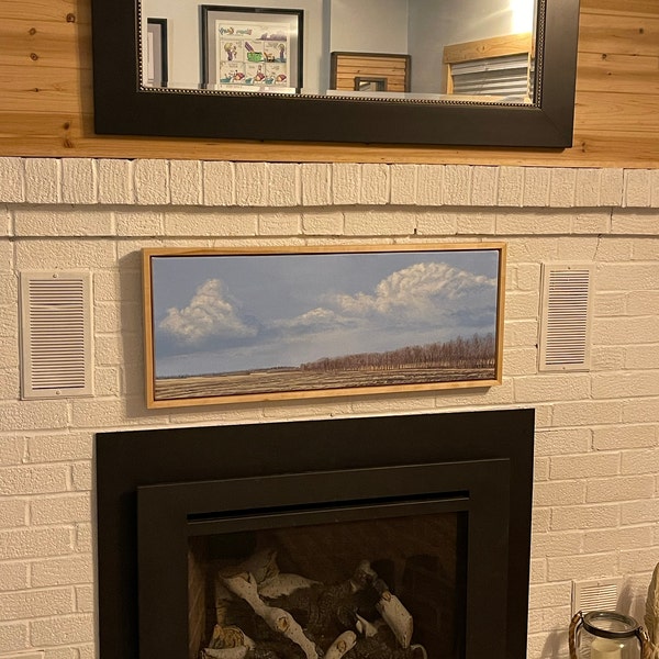 Rob Miller Painting, the Creek, Oil on Canvas, 12" X 20", Landscape ...