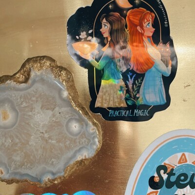 Practical Magic Inspired Victorian House Gouache Painting STICKER ...