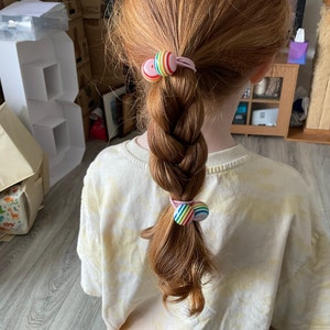 Girls Hair Bobble Ties Retro Hair Bobble Accessories for - Etsy