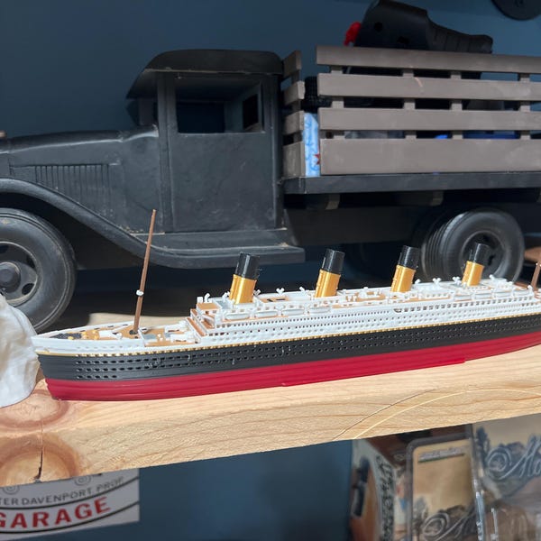 Full Color RMS Titanic Model 12", Titanic Toy for Kids, Titanic Cake ...