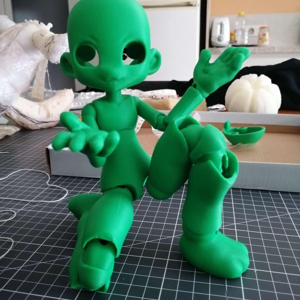 Updated Jan.8 2023! - DIGITAL .STL "kabbit" 26-28cm - 3D Printed Ball ...