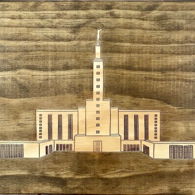 LDS Temple, LDS Gift, Temple Wall Art, LDS, Salt Lake Temple, Baptism ...