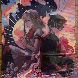 Red String of Fate Hanako-kun & Nene Poster Print 11x14 - Etsy