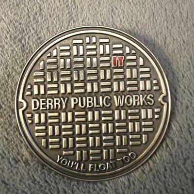 Stephen King's IT Inspired Derry Public Works Enamel Pin - Etsy