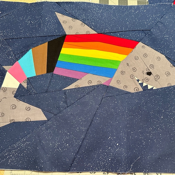 Progress Shark PDF Pattern - Etsy UK