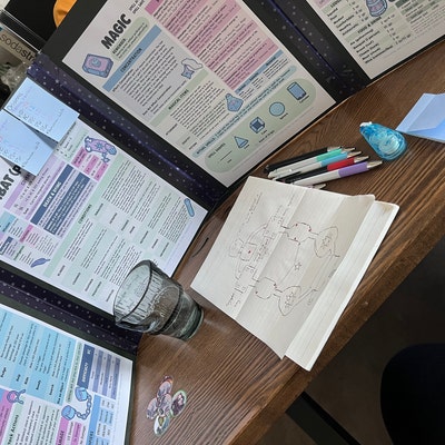 Printable Dungeons & Dragons DM Screen Inserts for 5e DIGITAL DOWNLOAD ...