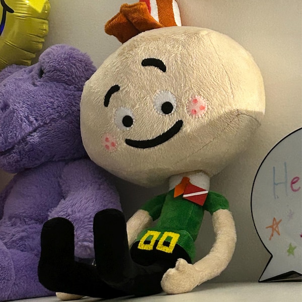 Custom Plush Toy Inspired by Needle From Inanimate Insanity, Toy Made ...