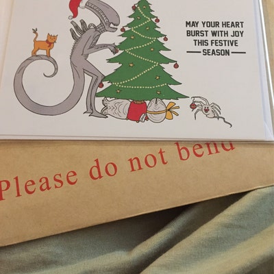 Funny Pun Alien Fathers Day or Birthday Card Sci Fi - Etsy