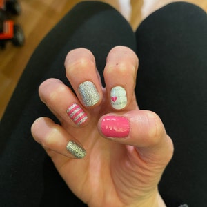 Raspberry Red Nail Wraps / Solid Color Nail Wraps | Etsy