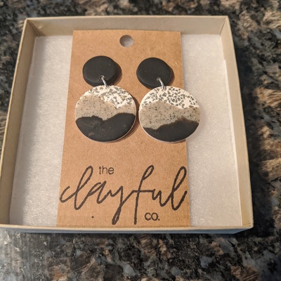 Statement Funky & Bold Polymer Clay Cutters the Clayful Co X - Etsy