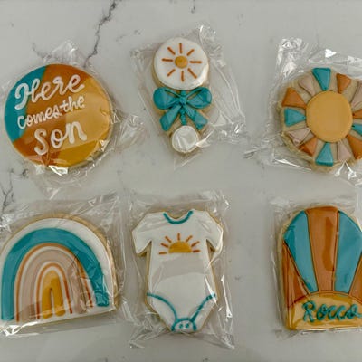 Boho Rainbow Cookies - Etsy