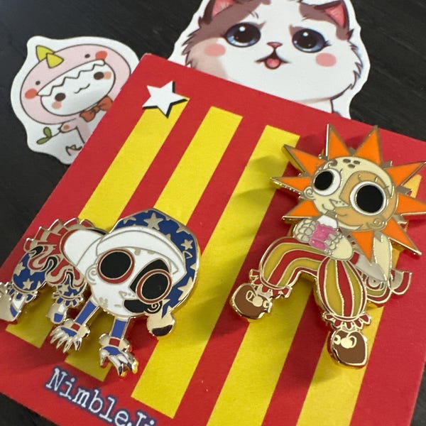 Goober Animatronic Enamel Pins! - Etsy