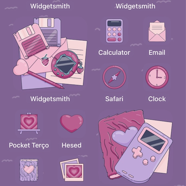 Y2K: Wallpapers, Icons and Widgets for Ios, Android, iPad & Tablets - Etsy