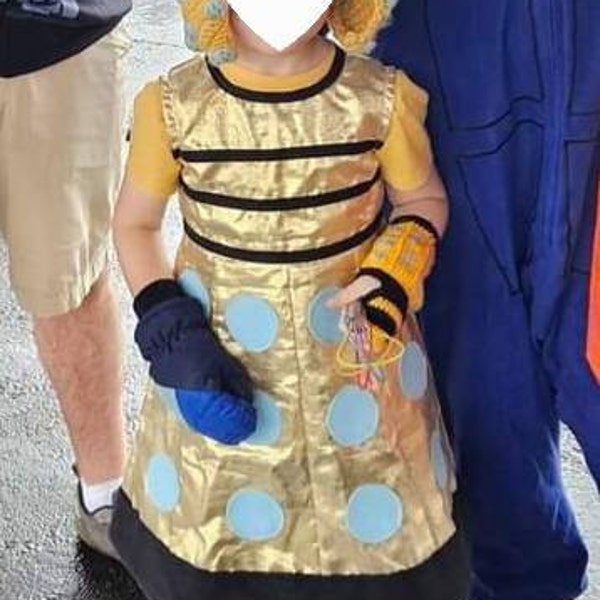 Dalek Costume Dress in Any Child's Size, Choice of Colors - Etsy