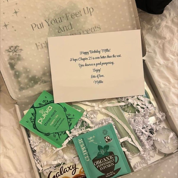 50th Birthday Pamper Box for Her, 50th Birthday Gifts, Ladies Gifts ...