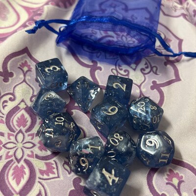 Storm Daddy Dice Sets Dnd 7 Piece, 11 Piece, 6D6 and 5D10. D&D Dice Set ...