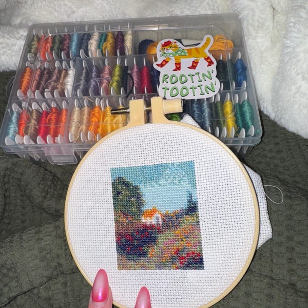 Tiny Art Cross Stitch Pattern 