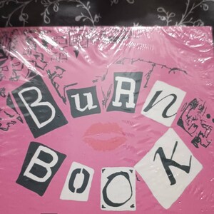 Burn Book Font, Burn Book Alphabet, Burn Book Letters, Mean Girls Party ...