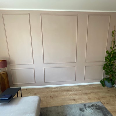 Wall Molding Package Ready to Assemble, Pre-cut Factory Primed, Nested ...