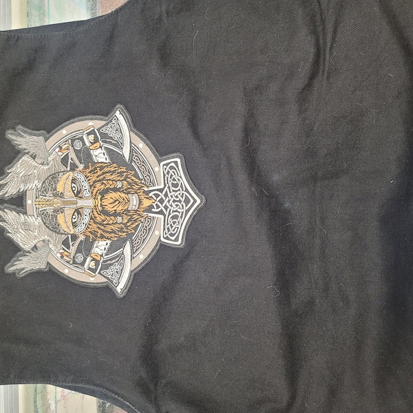 Cerberus Large Embroidered Back Patch - Etsy