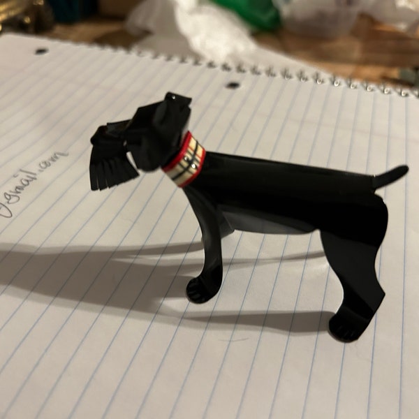 Weimaraner Dog Sculpture, Handmade Copper Miniature, Weimaraner ...