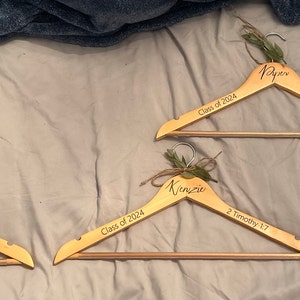 Personalized Graduation Hanger, Excellent for High School Graduates or ...