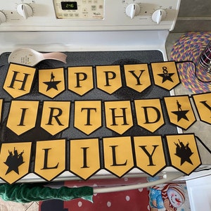 Hamilton Birthday Banner, Hamilton Musical Inspired Birthday Banner ...