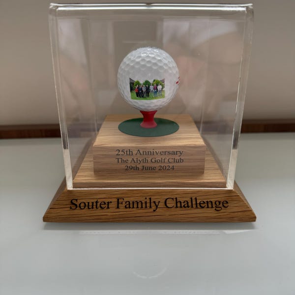 Tennis Ball Display Case With Custom Engraving - Etsy