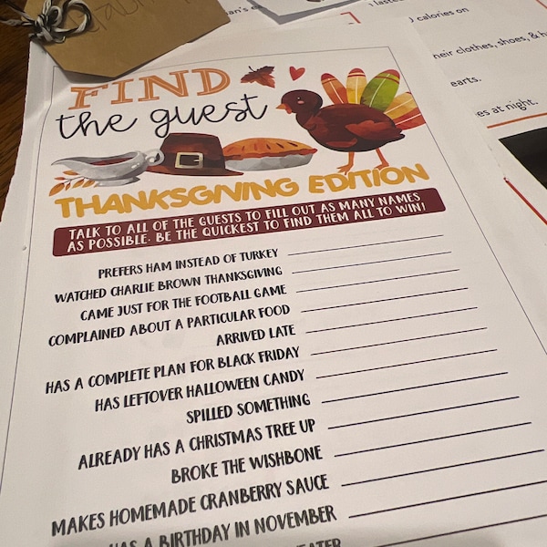 Thanksgiving Trivia Game | Fowl Play Turkey Trivia Thanksgiving ...