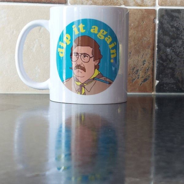 Ghosts Inspired Mug, Printed Design Cup, Funny Geek TV Show Gifts, Dip ...