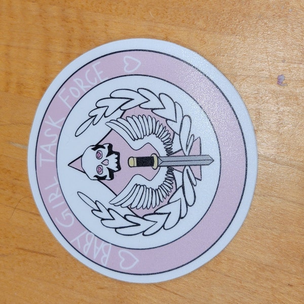 Baby Girl Task Force Sticker - Etsy
