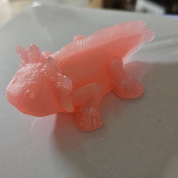 Axolotl Silicone Mold - Baby Salamander, Soap/resin Supplies - Etsy