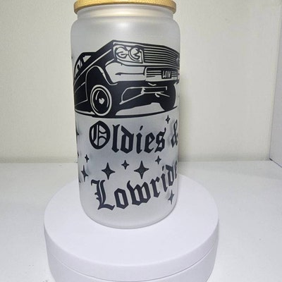 16oz Libbey Glass Can Template Tumbler Lowrider Car Wrap Sublimation ...