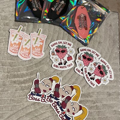 90's Rainbow Kitten, 90's Aesthetic, 90's Stickers, Retro Stickers ...